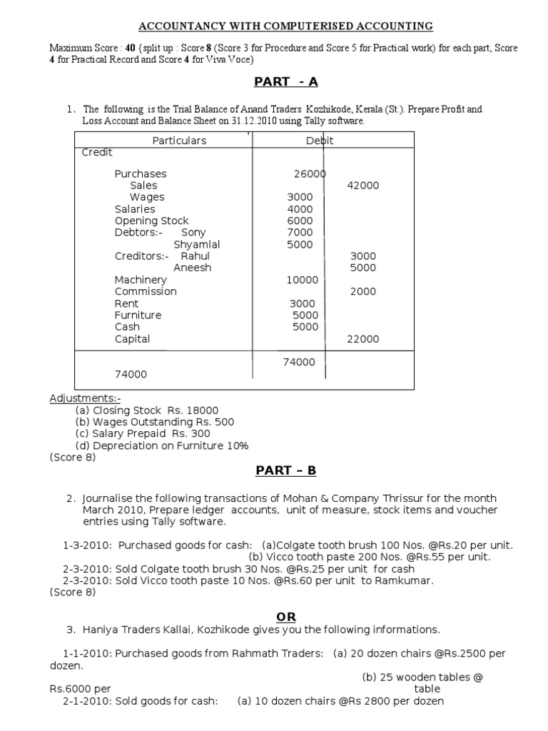 Accountacy With CA Q.P. | PDF | Debits And Credits | Money
