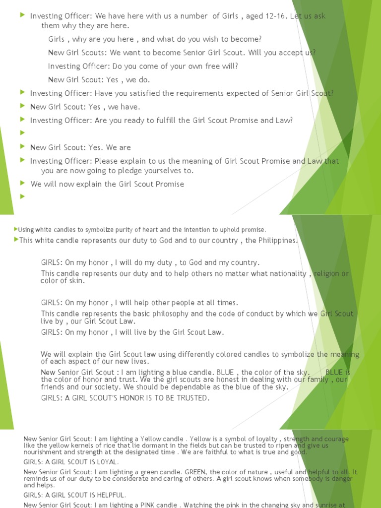 GSP Investiture | PDF | Scouting