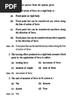 Forces Multiple Choice Questions Set 1 - Interactive | PDF | Force ...