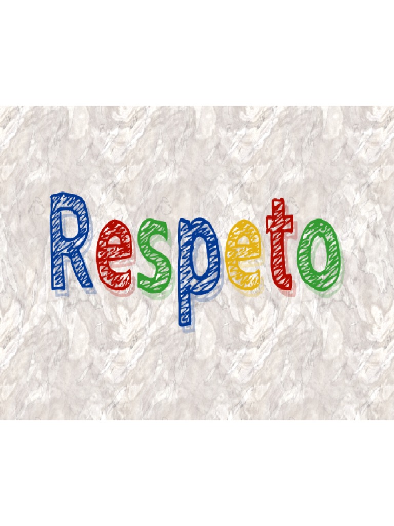 Respeto. PNG | PDF