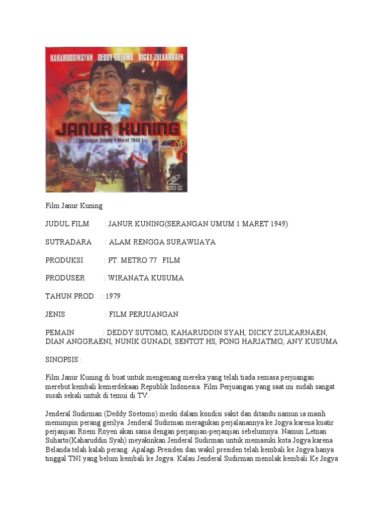 Film Janur Kuning | PDF | Sejarah