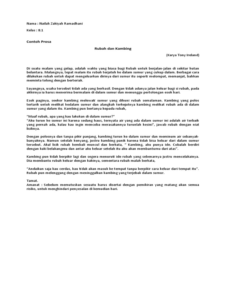 Prosa, Puisi, dan Drama Edukatif | PDF