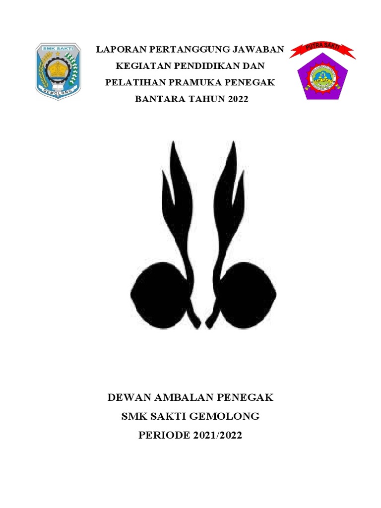 Laporan Pertanggungjawaban Kegiatan Pendidikan dan Pelatihan Pramuka ...