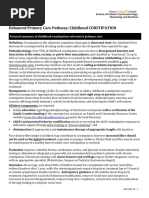 Constipation CHEO Handout | PDF | Constipation | Human Feces