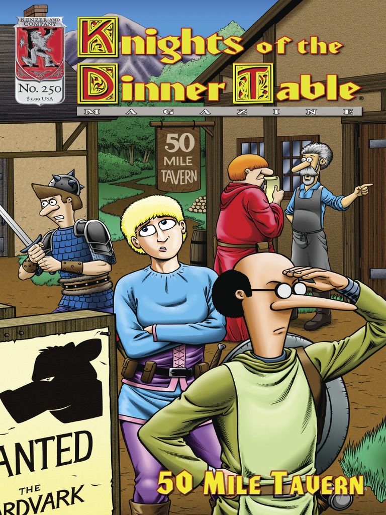 Knights of The Dinner Table 250 | PDF | Entertainment | Role Playing Games