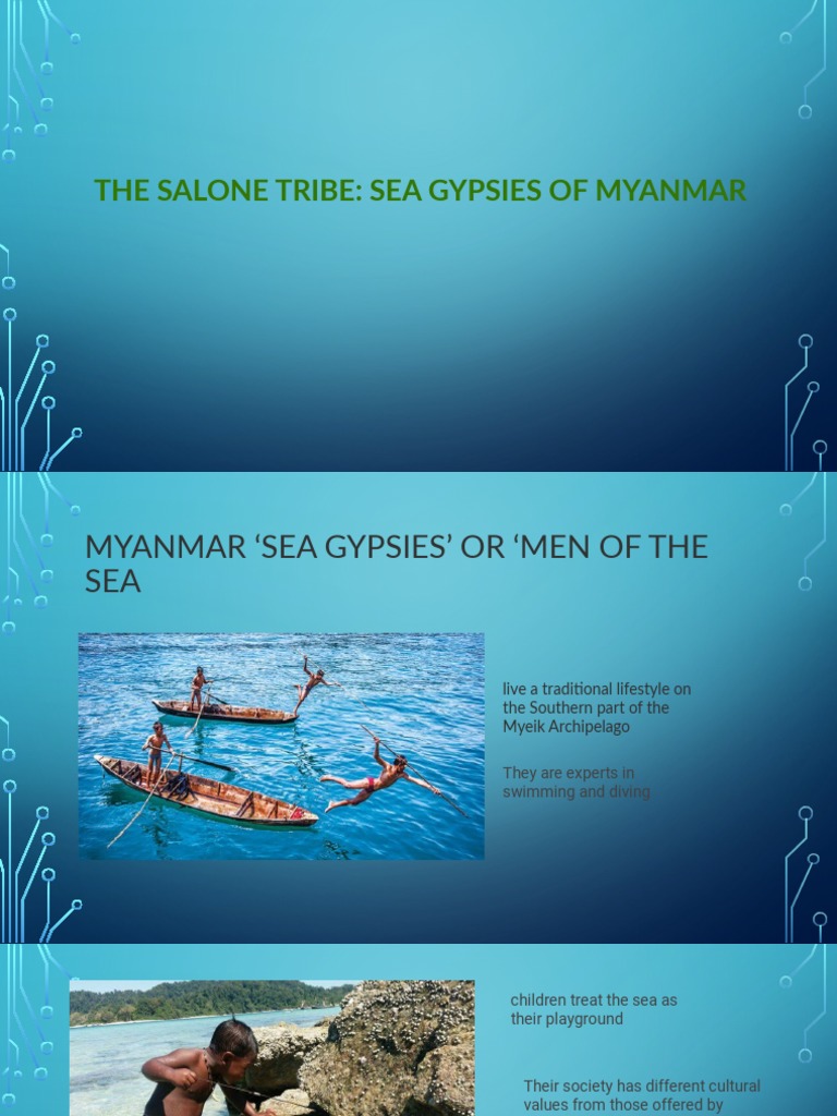 The Salone Tribe: Sea Gypsies of Myanmar | PDF