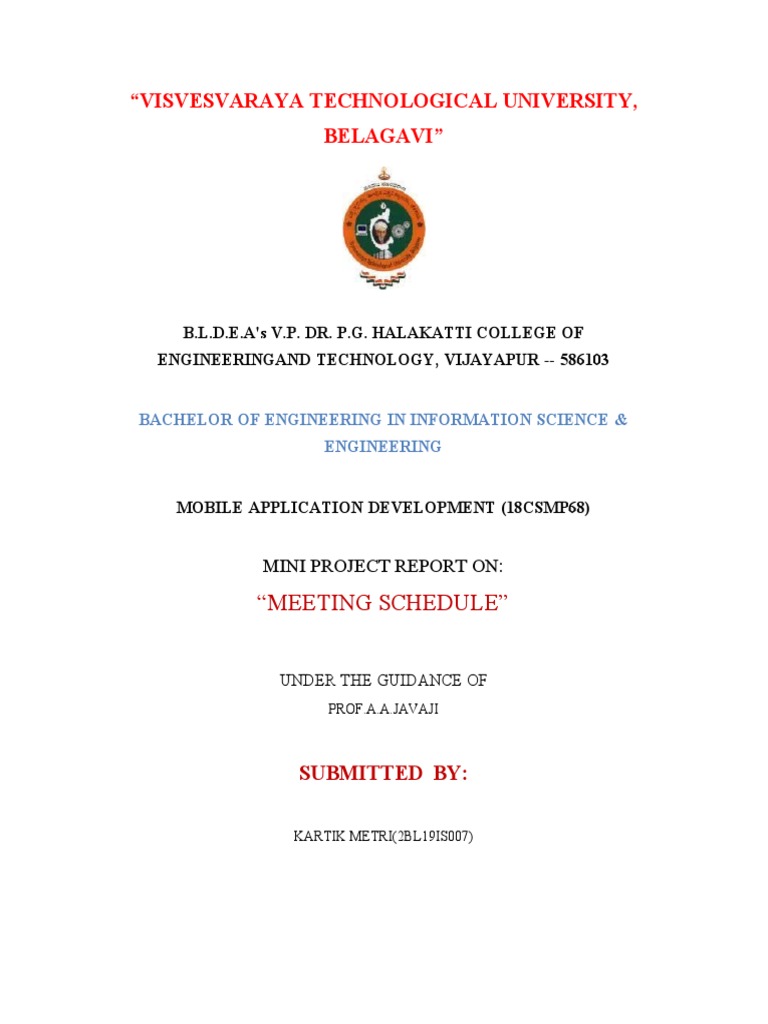 Mini Project MAD | PDF | Method (Computer Programming) | Class ...