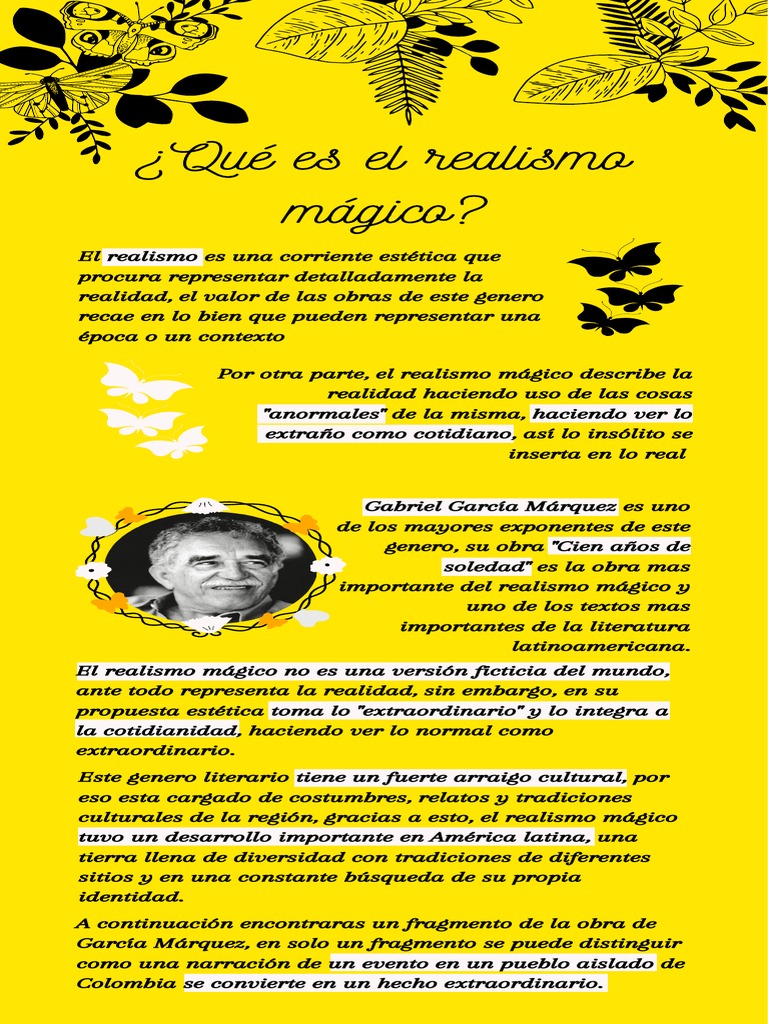 Que Es El Realismo Magico | PDF | Realismo literario | Gabriel García ...