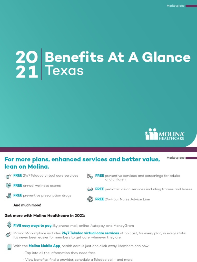Benefits at A Glance: Texas | PDF | Hospital | Patient