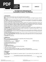 FMVSS 302 Flammability Standards | PDF | Vehicles | Truck
