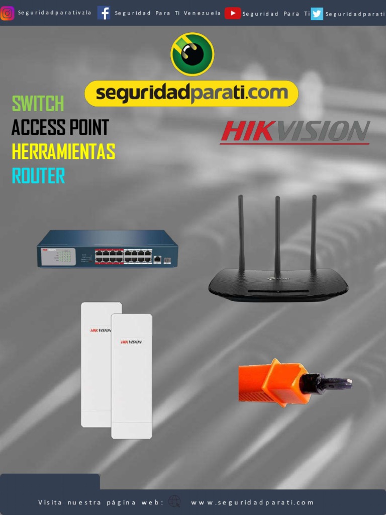 Catálogo de Redes. Access Point, Herramientas, Switch y Routers ...