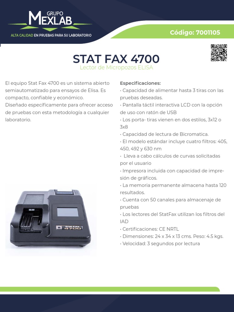 Stat Fax 4700 | PDF