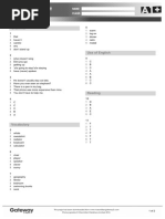 A2 Workbook Answer Key PDF | PDF | Language Arts & Discipline