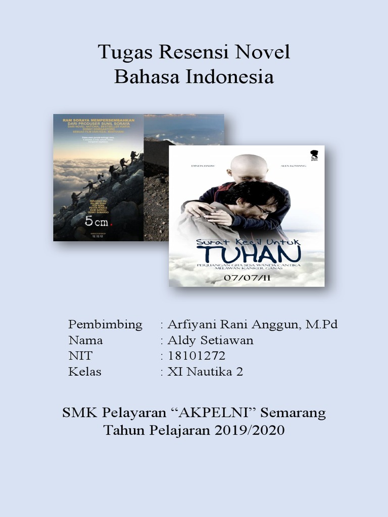 Tugas Resensi Novel | PDF