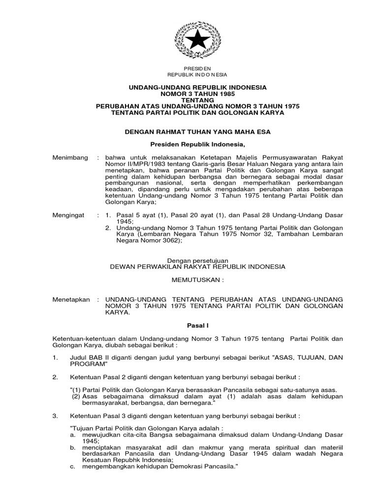 Uu No 3 TH 1985 | PDF