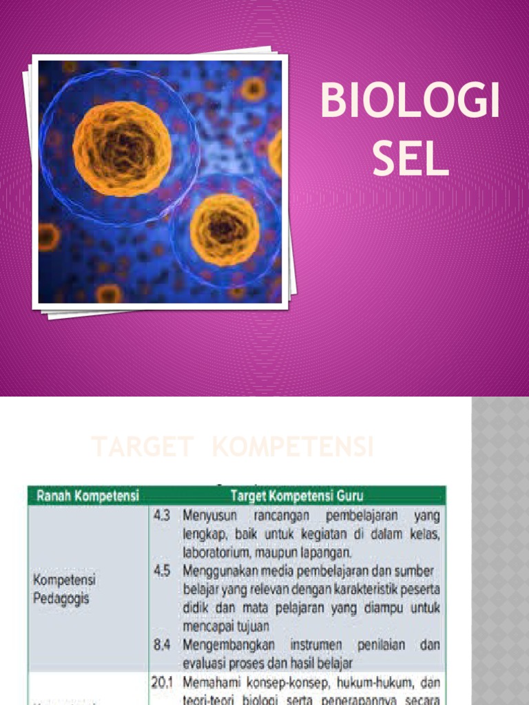 Struktur Dan Fungsi Sel Pdf