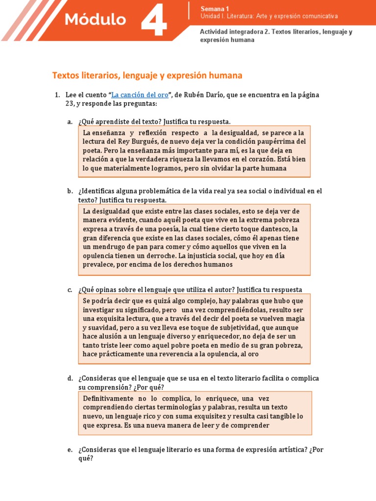Actividad Integradora 2 Módulo 5 Semana 1 | PDF | Autor