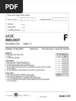 OCR (A) A Level Biology Specification Checklist | PDF | Genetics ...