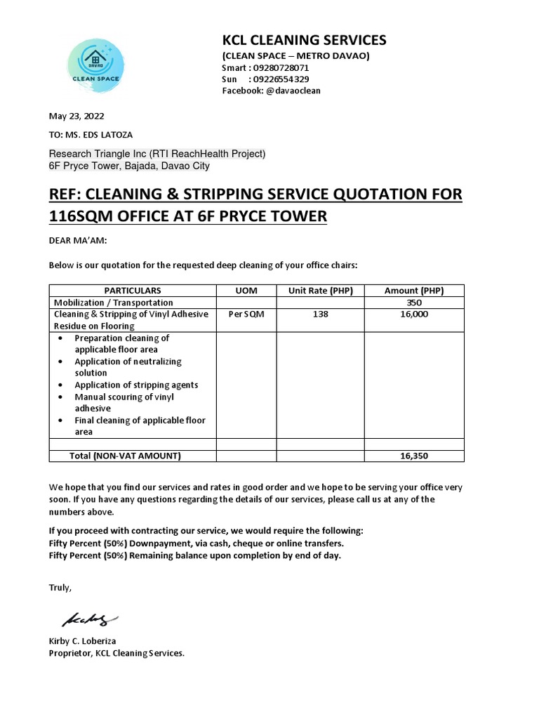 Eds Latoza - 116SQM RTI Pryce Tower (SIGNED) Rev | PDF | Business ...