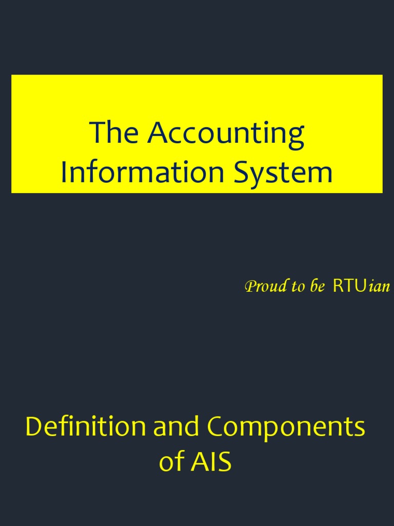 Module 2 The Accounting Information Systems | PDF | Databases ...