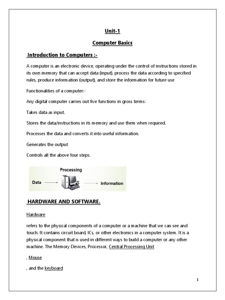 C Language Unit 1,2,3,4,5 | PDF | C (Programming Language) | Programming