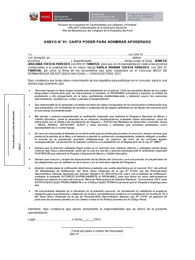 Anexo N°01 | PDF | Justicia | Crimen y violencia