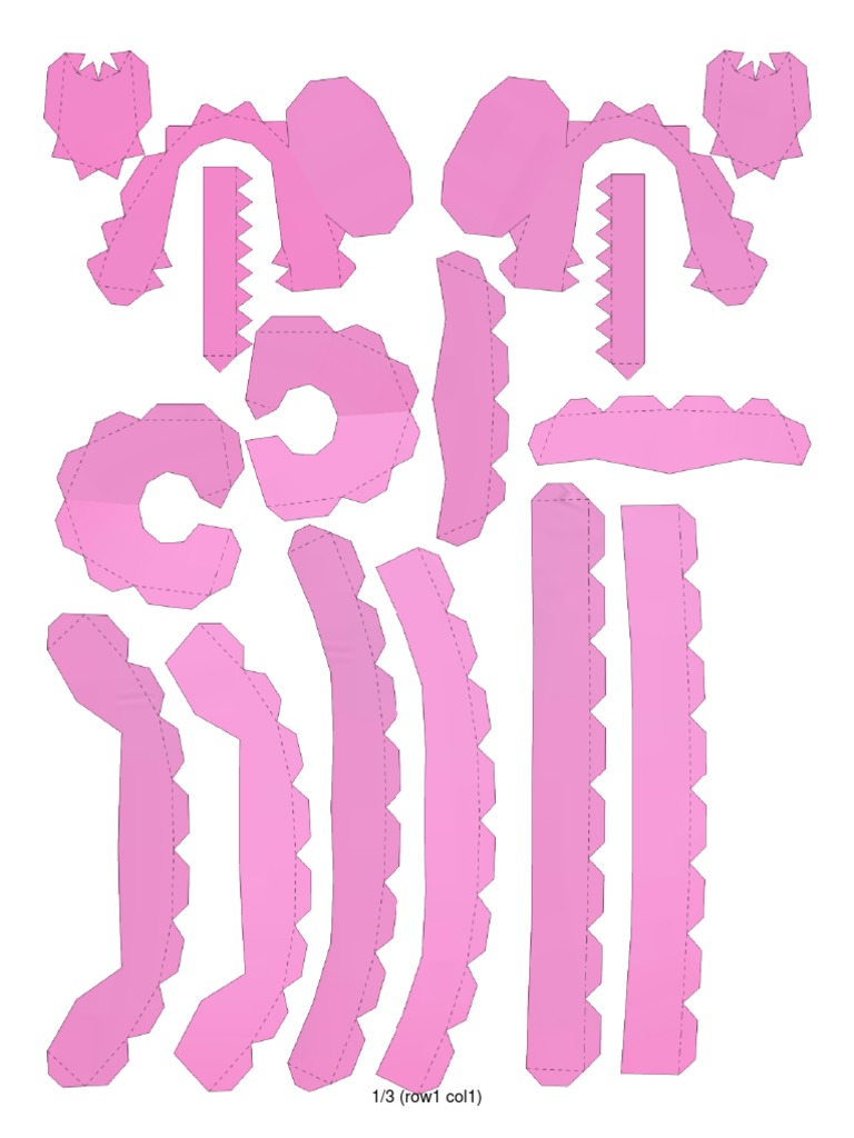 Fall Guys Papercraft | PDF