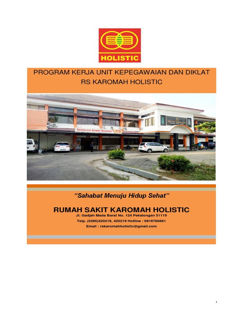 Program Kerja Kepegawaian Dan Diklat | PDF