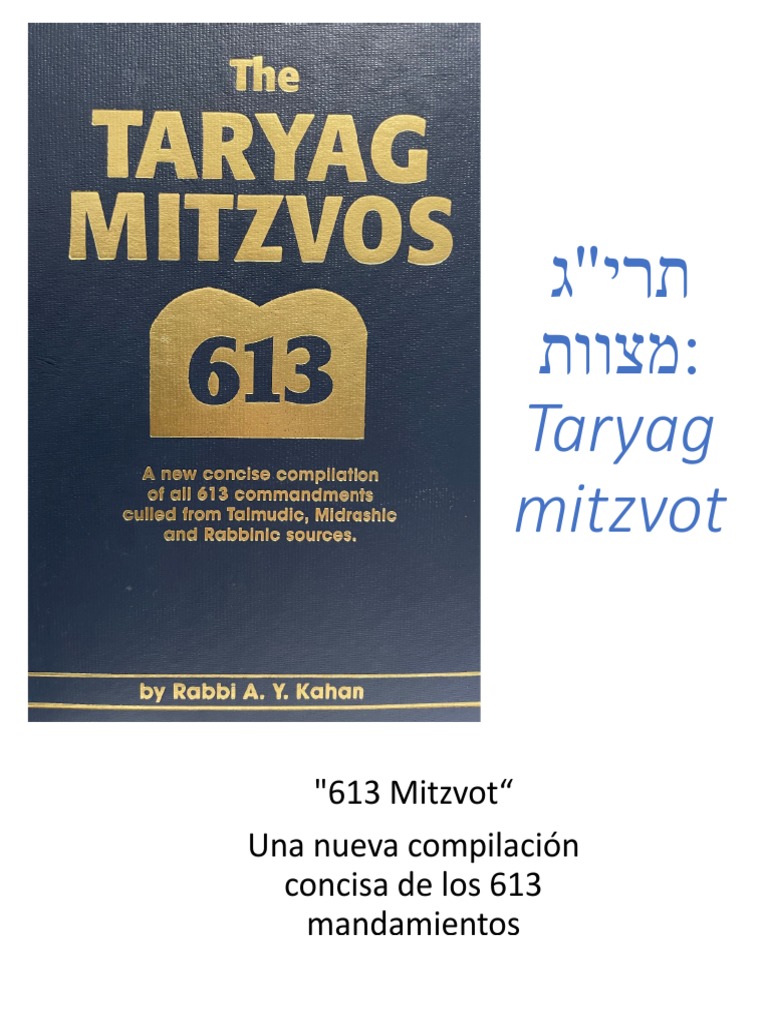 613 mizvot de la torah | PDF | Seder de Pascua | Mitzvá