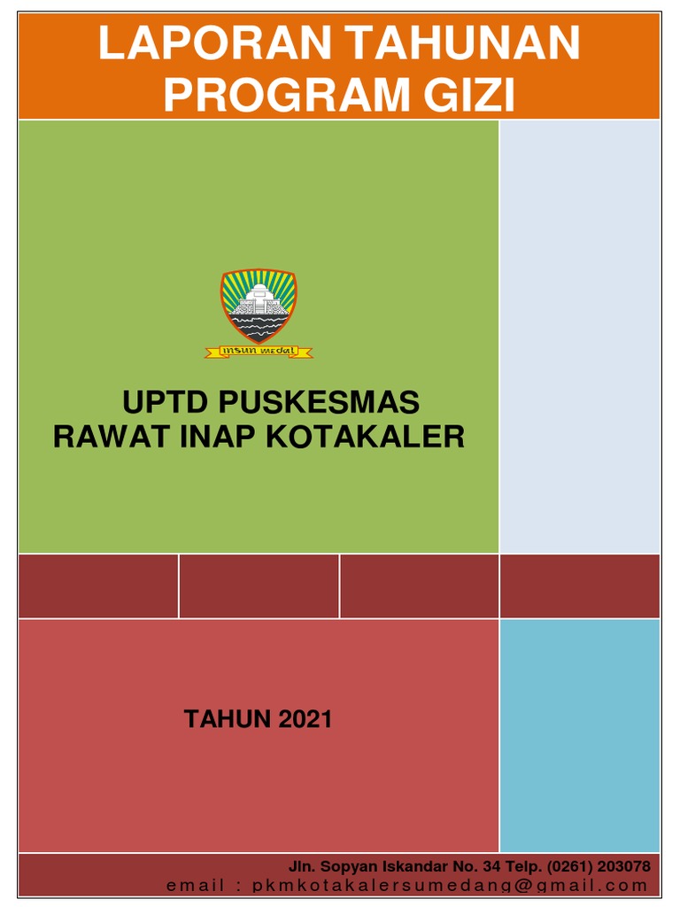 Laporan Tahunan Program Gizi 2021 | PDF | Bisnis | Kesehatan Holistik