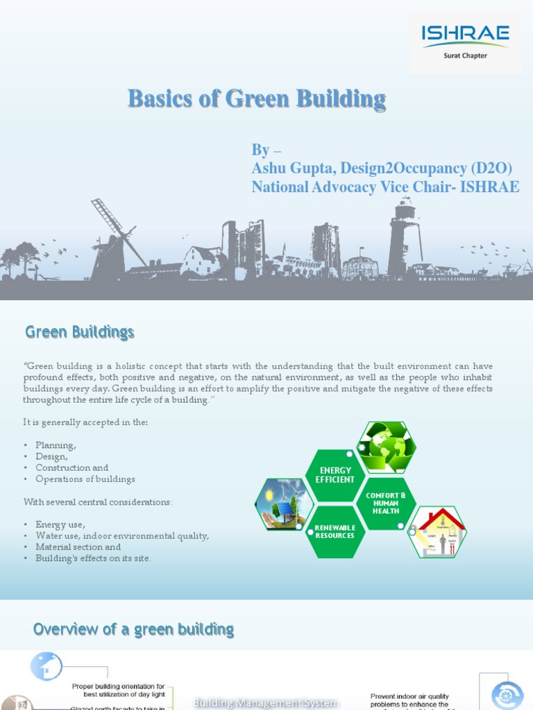 Basics of Green Building and Energy Efficiency | PDF | Green Building ...