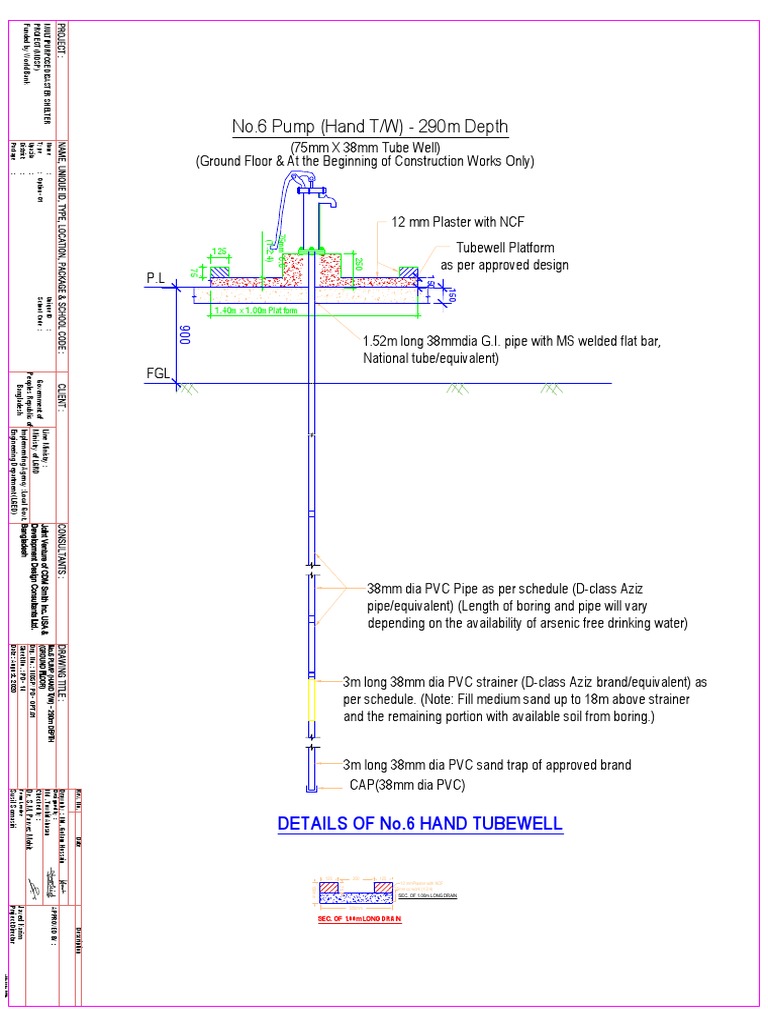 Ground Floor & at The Beginning of Construction Works-Detailed Drawings ...