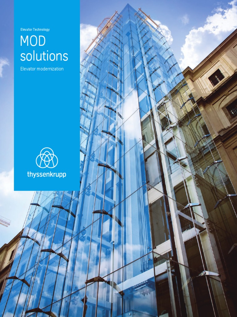 TKE Mod Solutions | PDF | Elevator | Engineering