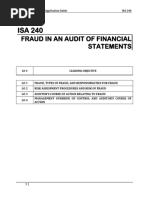 Isa 240 | PDF