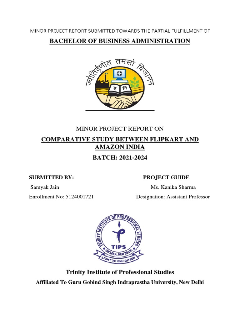 Minor Project Report Samyak | PDF | Amazon Kindle | E Reader