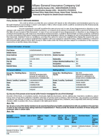 Reliance Health Gain Proposal Form | PDF | Insurance | Payments