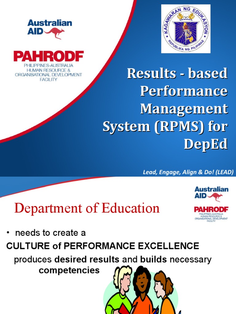 Results - Based Performance Management System (RPMS) For Deped | PDF ...