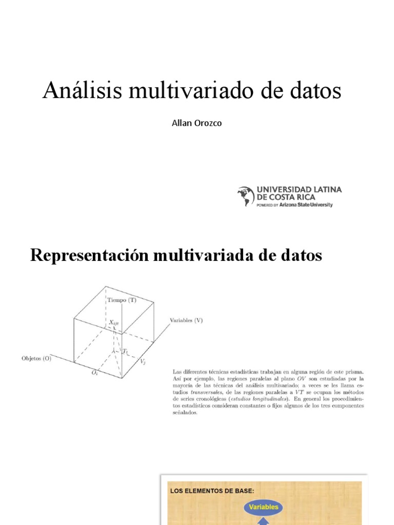 Análisis Multivariado de Datos | PDF | Estadísticas | Análisis