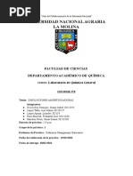 Informe 8 - Disoluciones Amortiguadoras de PH | PDF | Solución tampón | Sal (química)