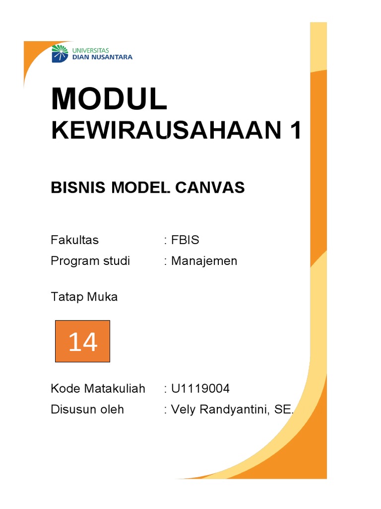 Bagan Lean Canvas untuk Bisnis Model | PDF