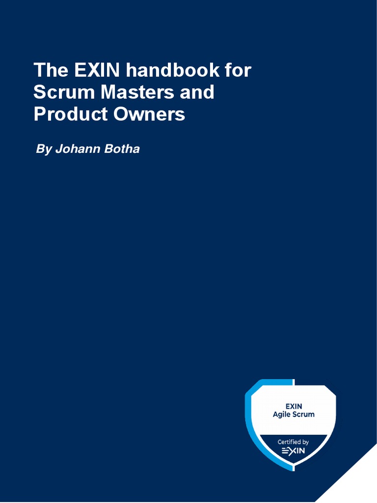 EXIN HANDBOOK FO SCRUM MASTERS | PDF | Scrum (Software Development ...
