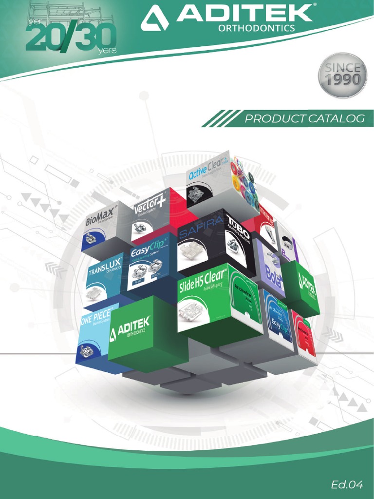 Aditek Catalogue Ed.04 - English | PDF | Orthodontics