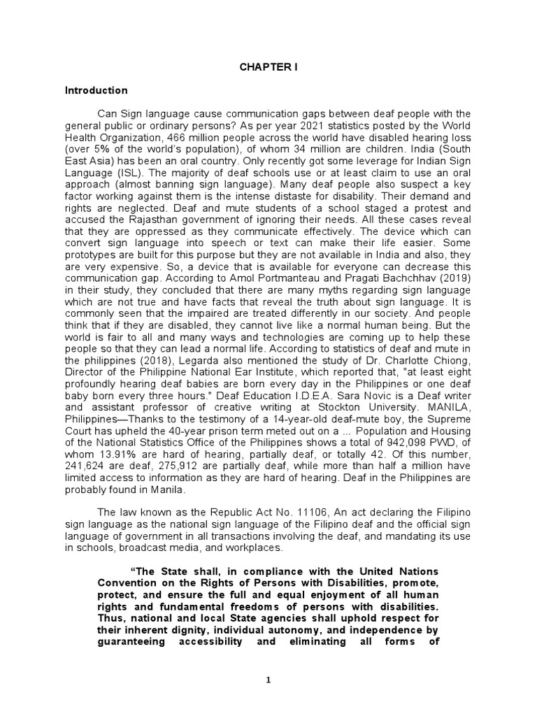 Interpreting Hand Sign Into Text | PDF | Survey Methodology | Android ...