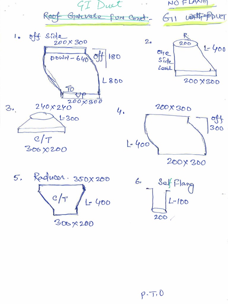 Gi Duct Requirement | PDF