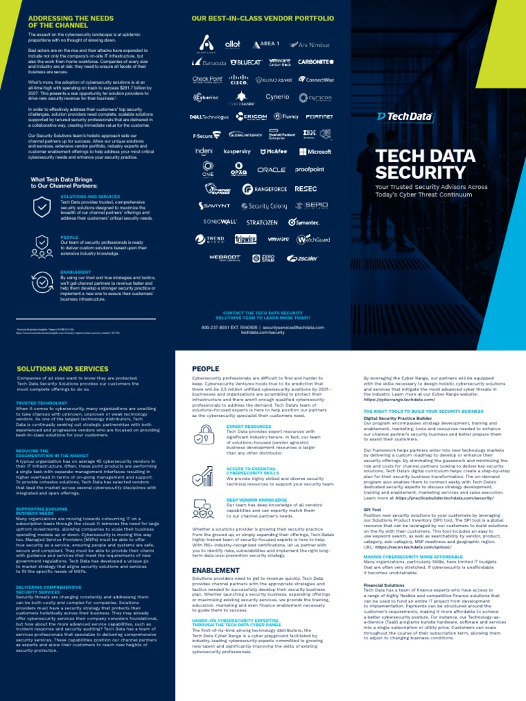 Security Solutions Brochure | PDF | Computer Security | Security