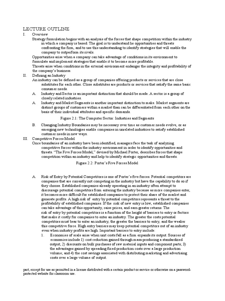 Solution Manual Strategic Management An Integrated Approach 10th ...