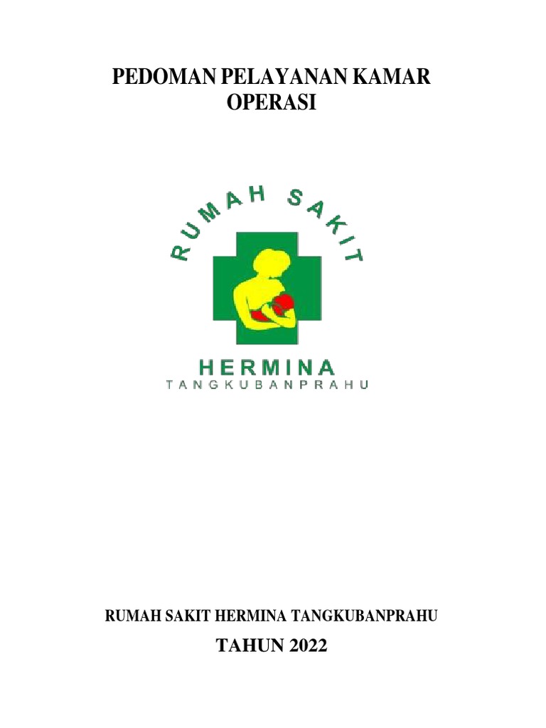 Pedoman Pelayanan Kamar Operasi Pdf