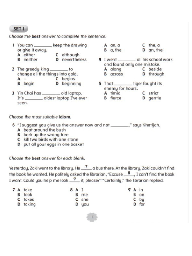 EXAM BI YEAR 6 | PDF