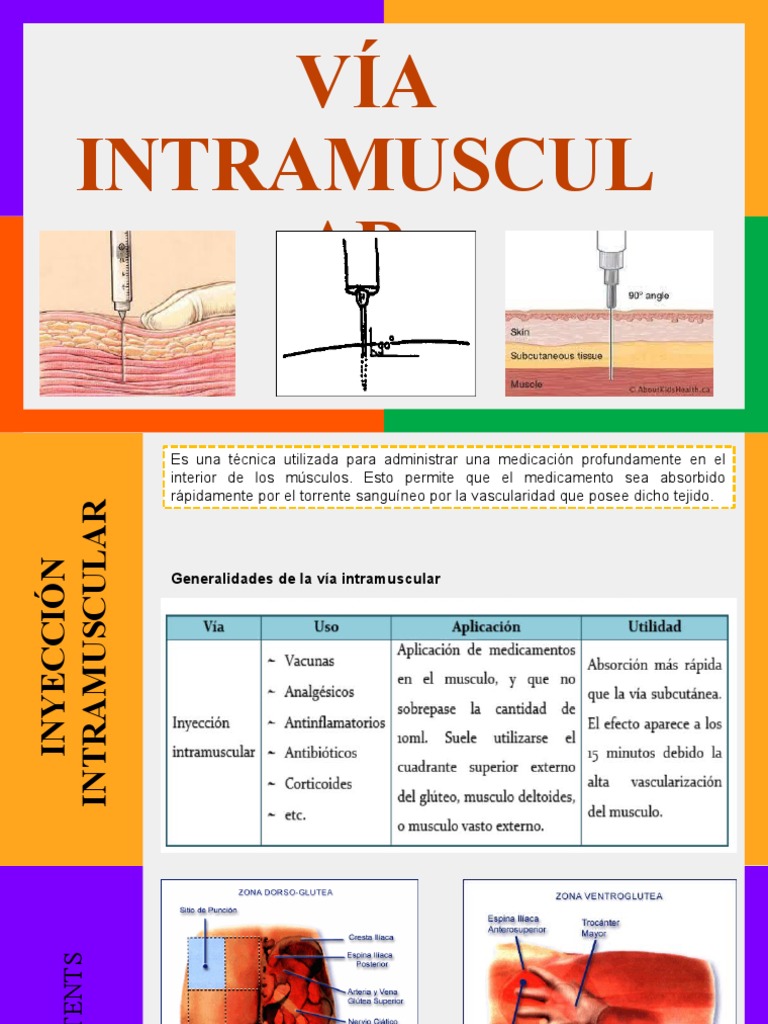 Via Intramuscular | PDF | Inyección (medicina) | Medicina CLINICA
