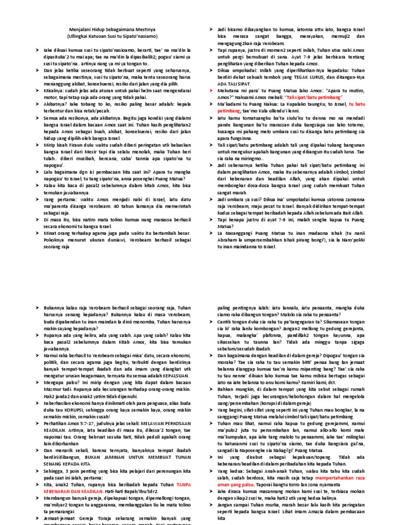 Khotbah Minggu 10 Juli 2022 | PDF Khotbah Minggu 10 Juli 2022 | PDF